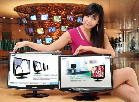 New Samsung Swan Widescreen LCD Monitors « My Digital Life