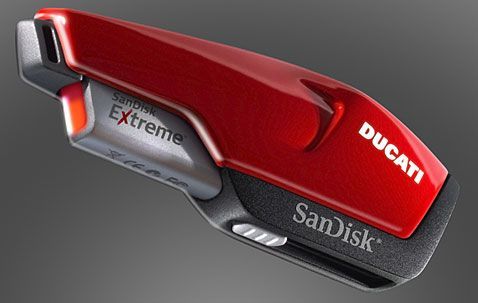 New Sandisk Extreme Ducati Edition Flash Storage Media « My Digital Life