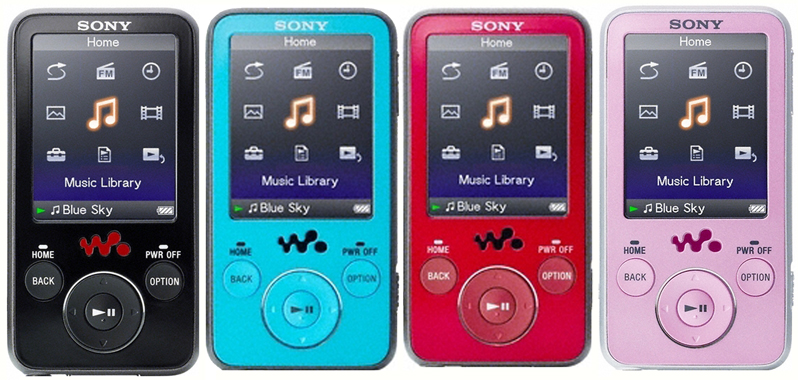 Sony New E-Series Colourful Walkman « My Digital Life