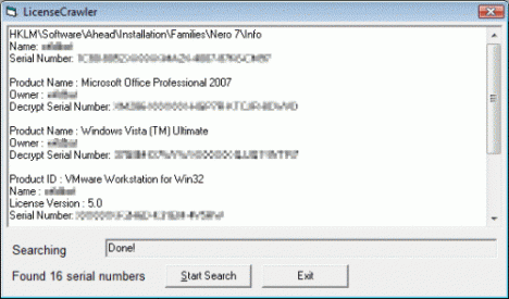 Identify Product Keys, License Keys or Serial Numbers with License ...