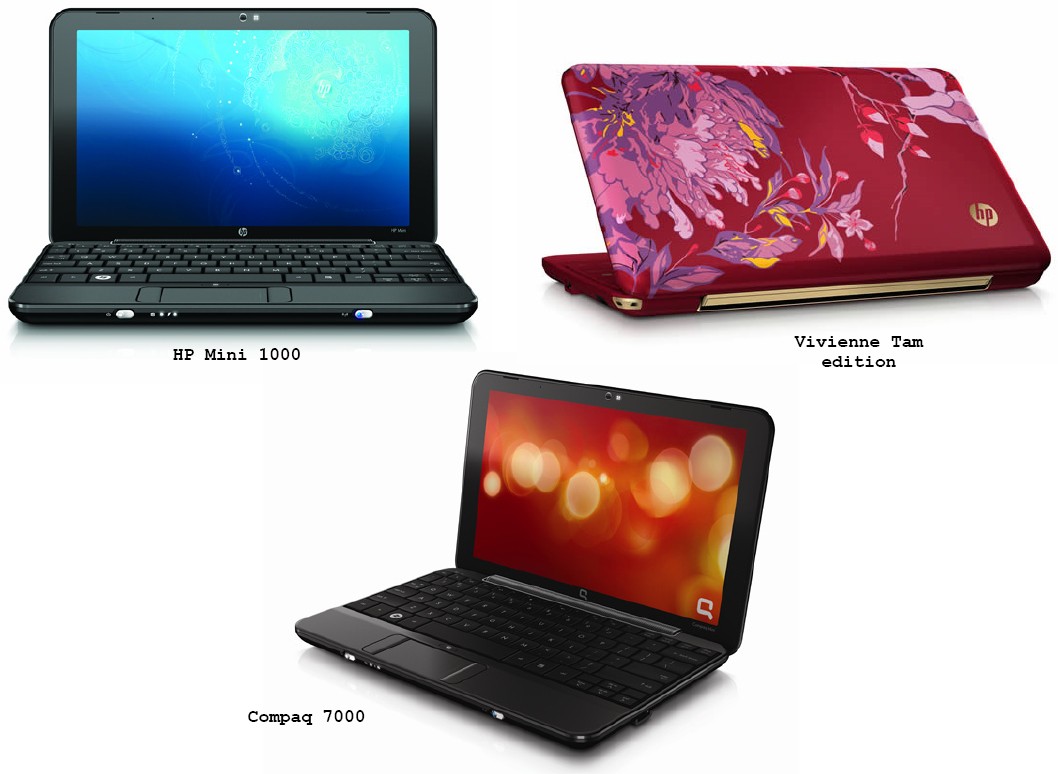 HP Announces Mini 1000 and Compaq Mini 700 Netbooks « My Digital Life