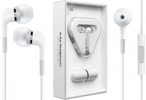 New Apple In-Ear Headphones With Remote And Mic Delivering Truly ...