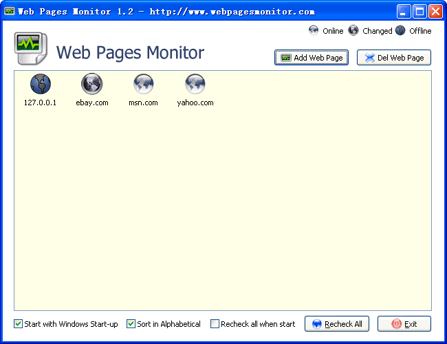 Stay Updated with Web Pages Changes via Web Pages Monitor « My Digital Life