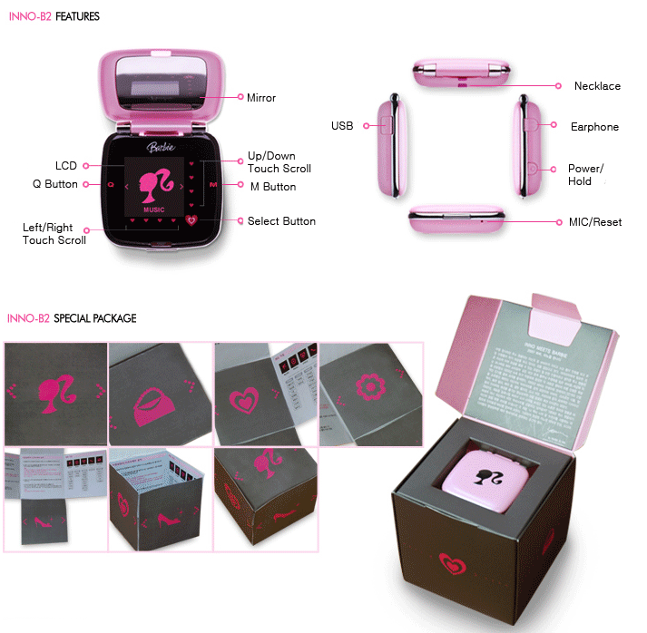 Barbie's 50th Birthday MP3 Player « My Digital Life