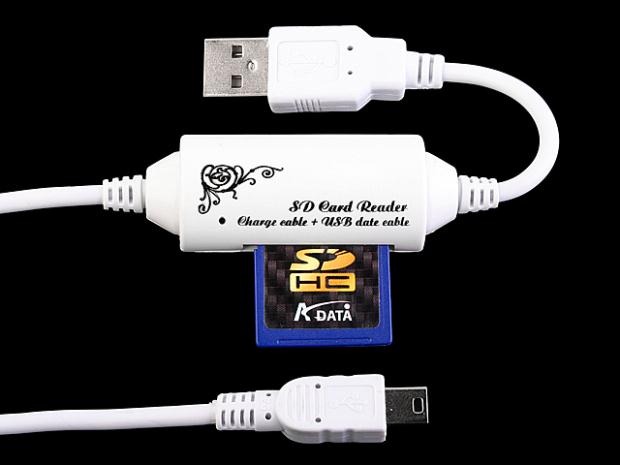 2-In-1 SD (HC) Card Reader Cable « My Digital Life