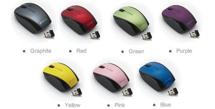 Verbatim's New Color Nano Wireless Notebook Mouse with 2.4GHz Receiver ...