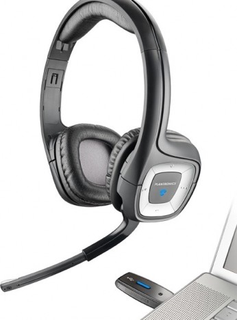 Plantronics .Audio 955 Digital Wireless Stereo PC Headset Delivering ...