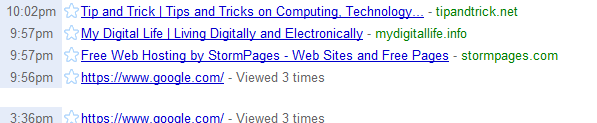 Trace Back Search History and Web Activity via Google Web History « My ...