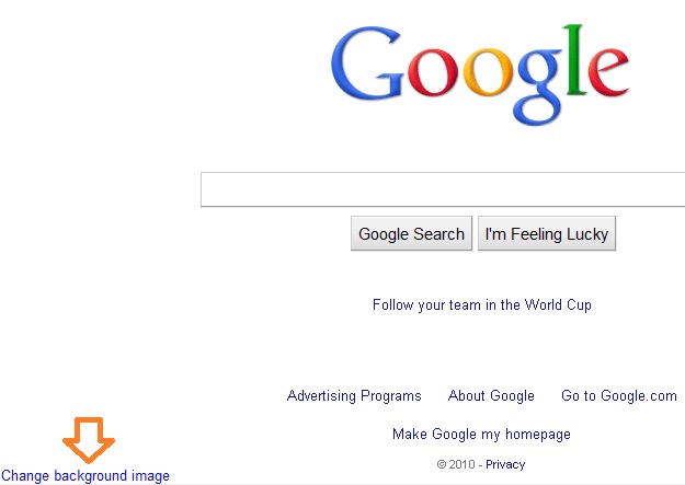 How to Add Background Image to the Conventional Google Search Page « My ...