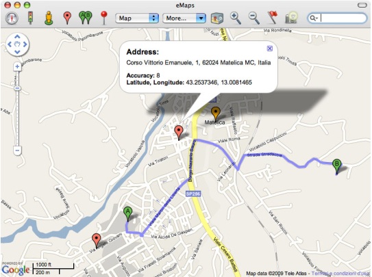eMaps - Free Desktop Application for Google Maps « My Digital Life