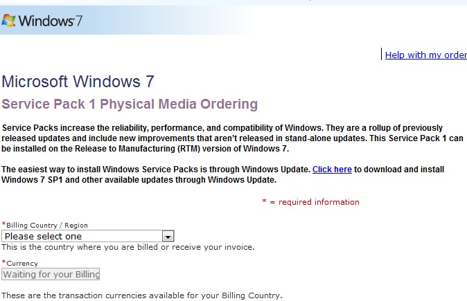 How to Order Windows 7 SP1 DVD Disc Media « My Digital Life