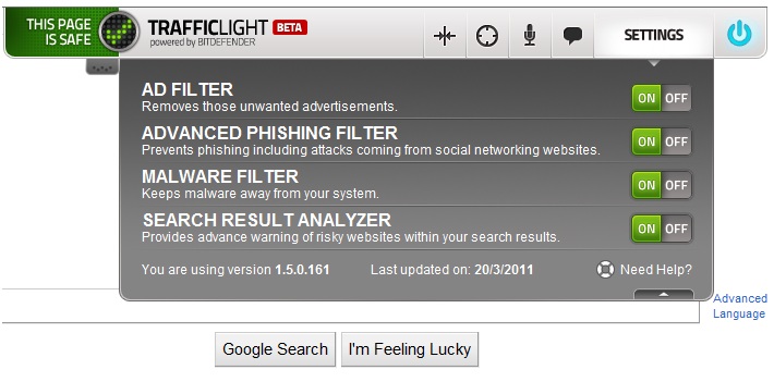Protect Web Browser using BitDefender TrafficLight « My Digital Life