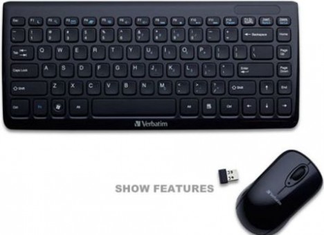 Verbatim Mini Wireless Slim Keyboard and Mouse Overview « My Digital Life