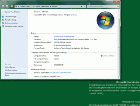 Activate Windows 8 M2/M3 Build 7955 with Free Windows 7 Beta Product ...